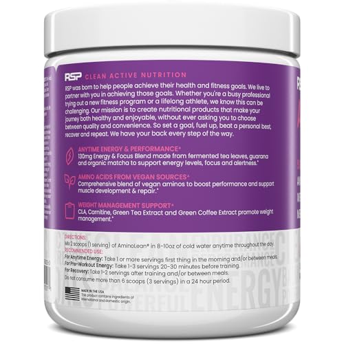 AminoLean pre-workout for muscle recovery