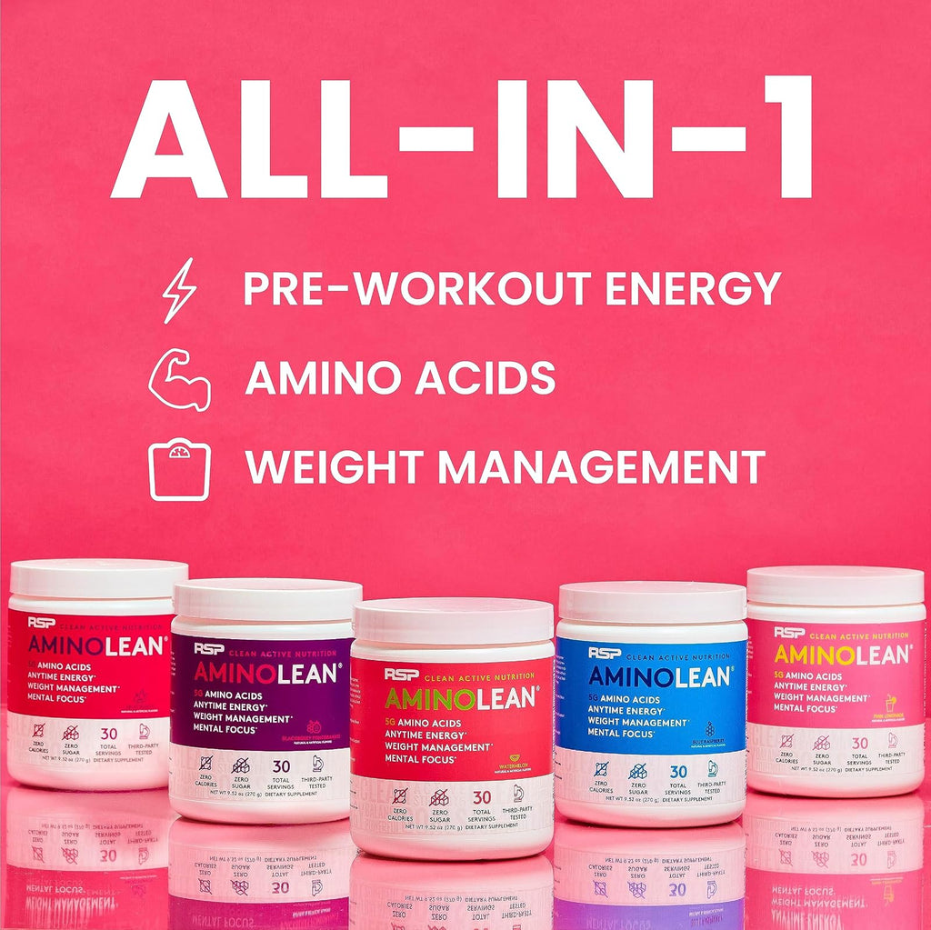 AminoLean pre-workout for muscle recovery