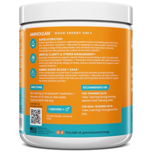 AminoLean pre-workout hydration solution