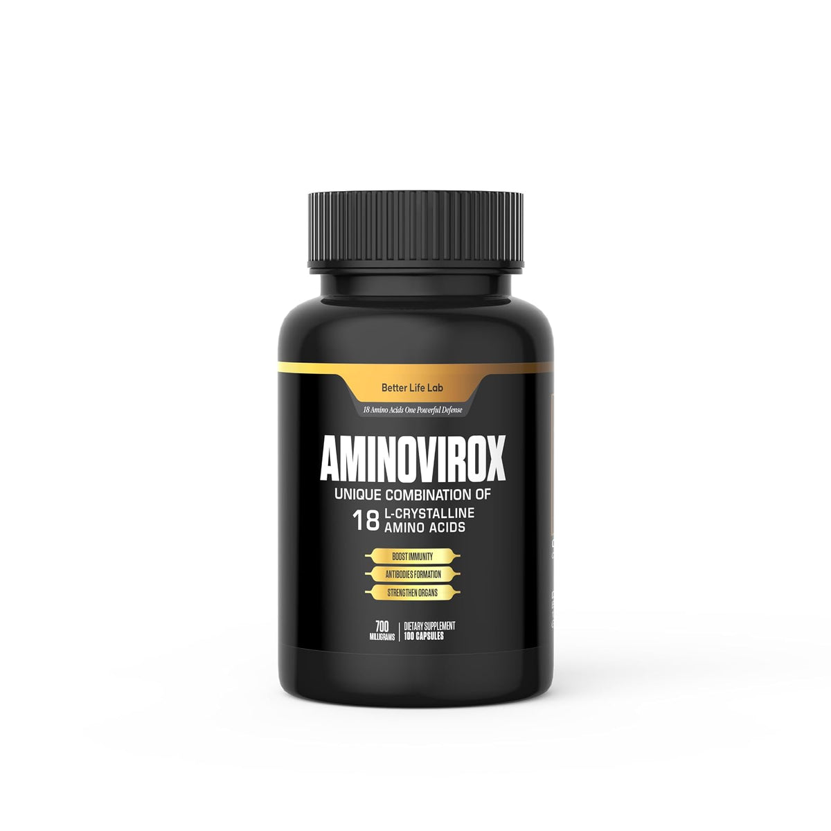 Aminovirox amino acid supplement capsules