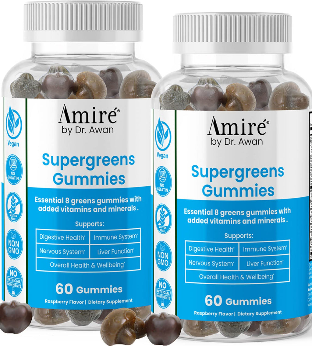 Amire Super Greens gummy multivitamin