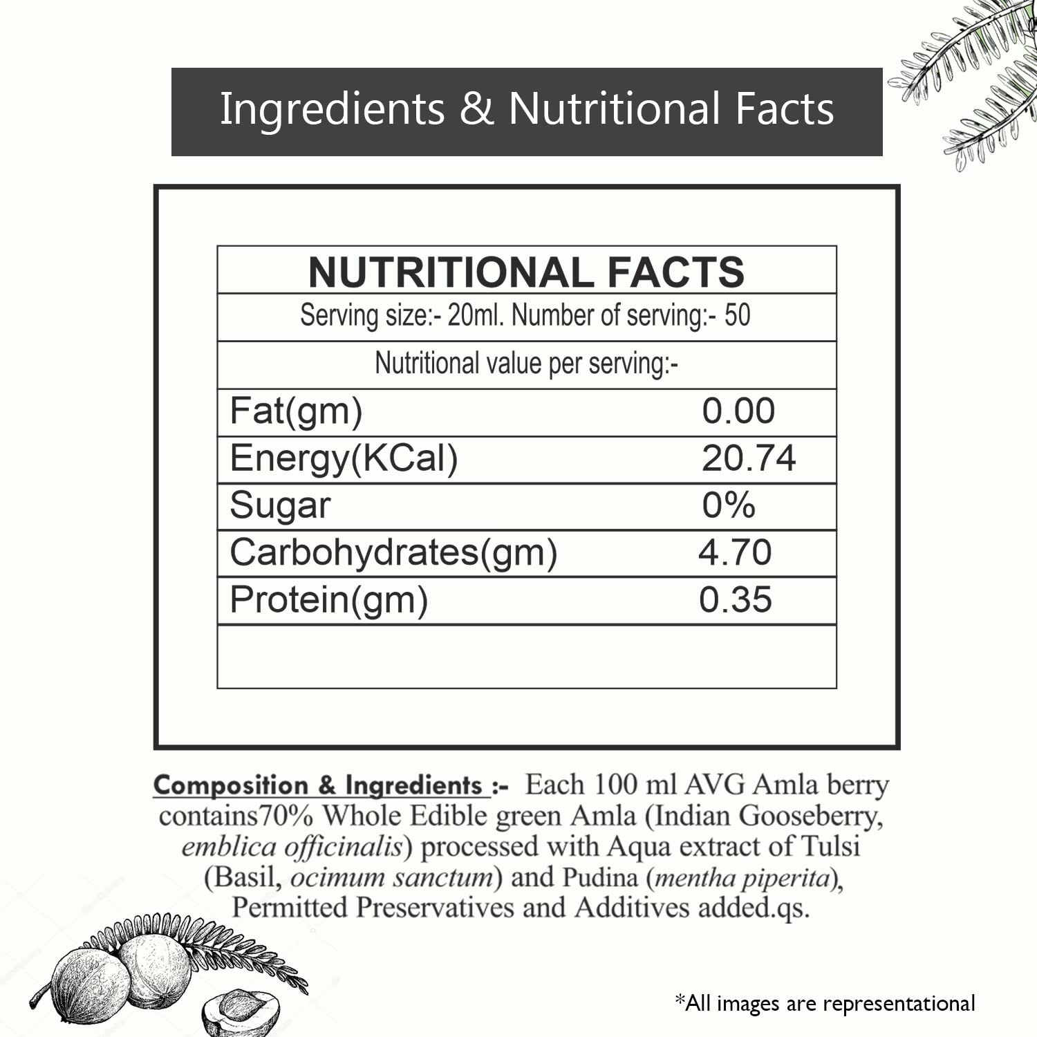 Amla and Aloe Vera for energy boost