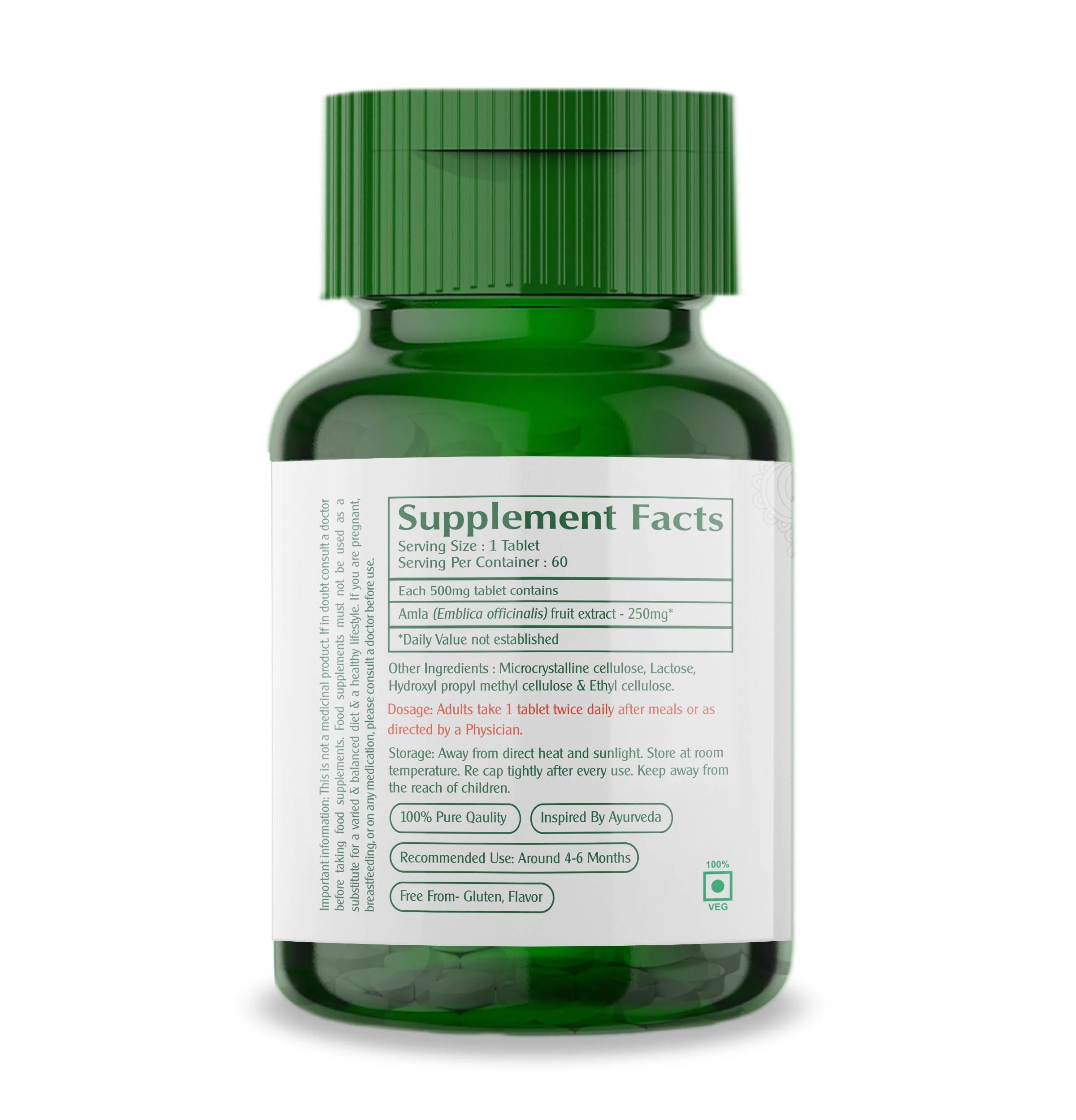 Amla capsules for skin health