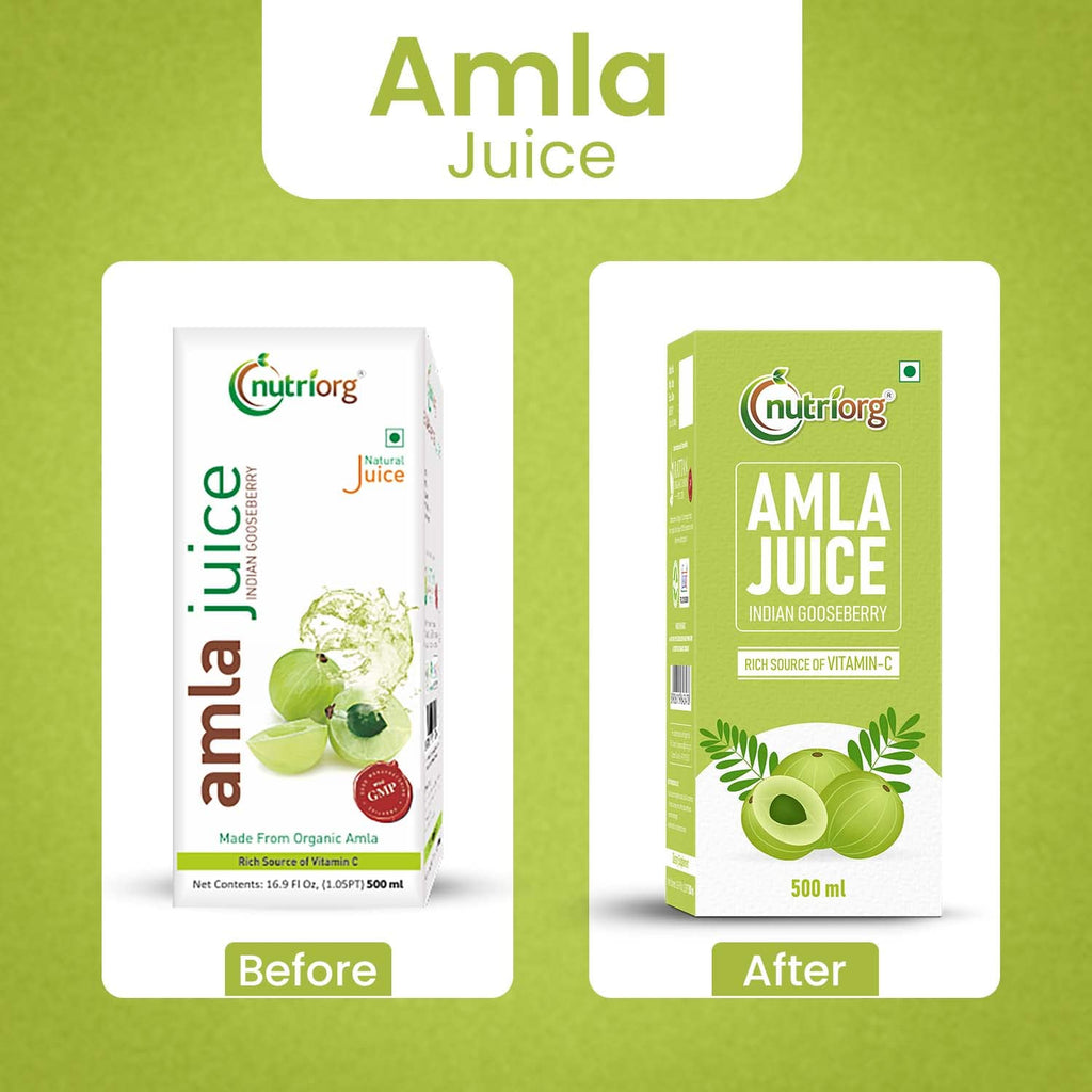 Amla juice with aloe vera blend