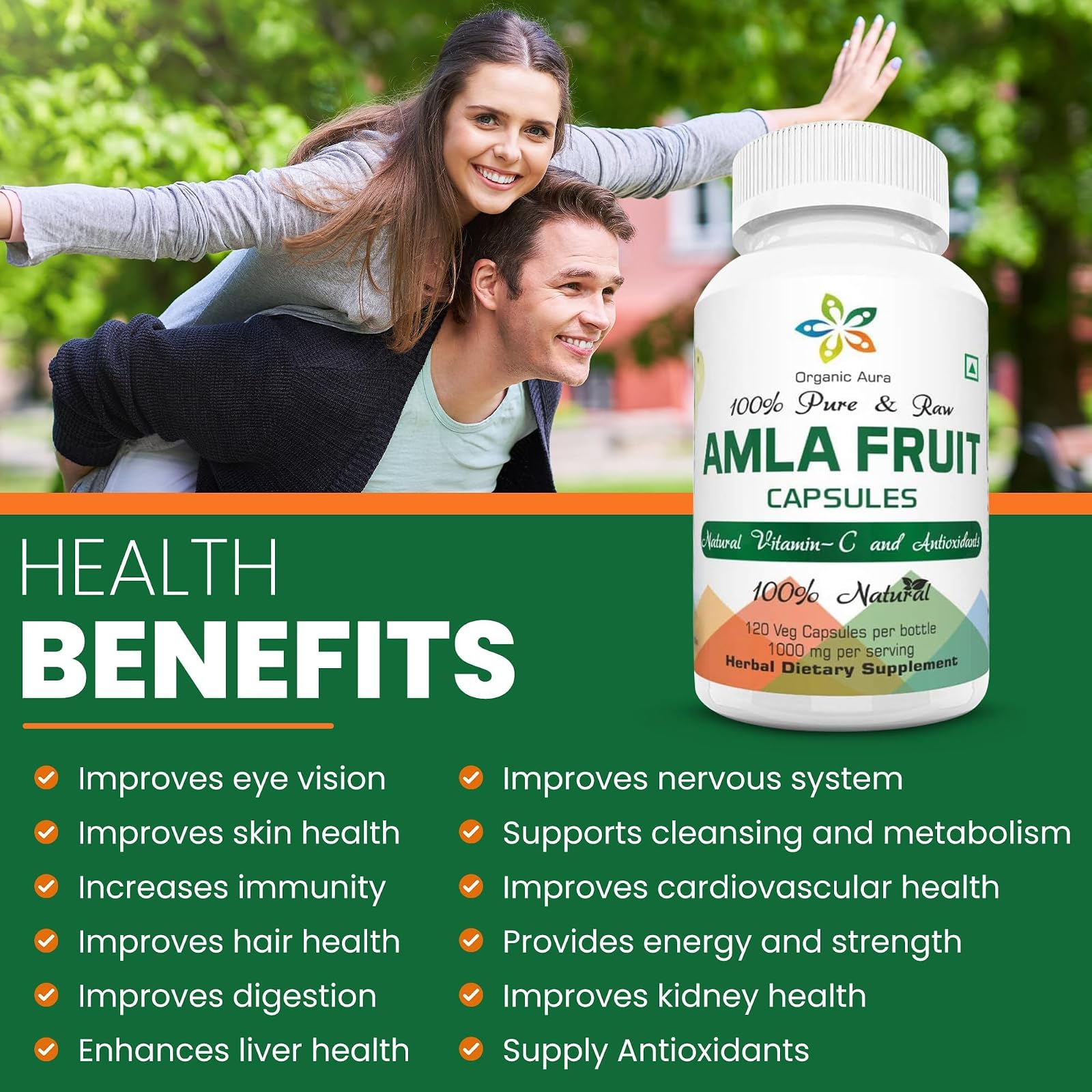 Amla multivitamin for men’s vitality