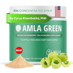 Amla powder and decaf green tea