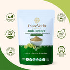 Amla powder for hair care