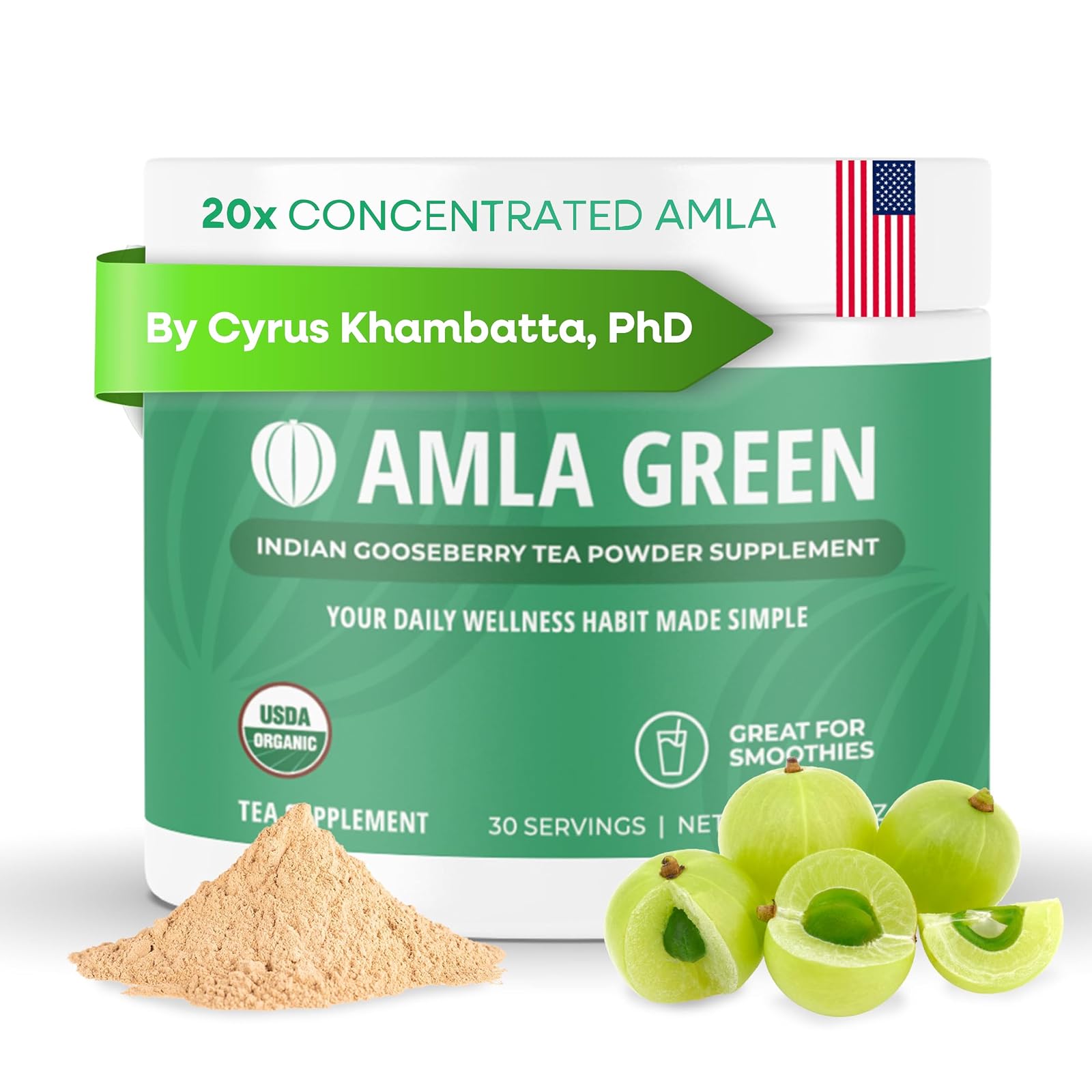 Amla powder for herbal tea