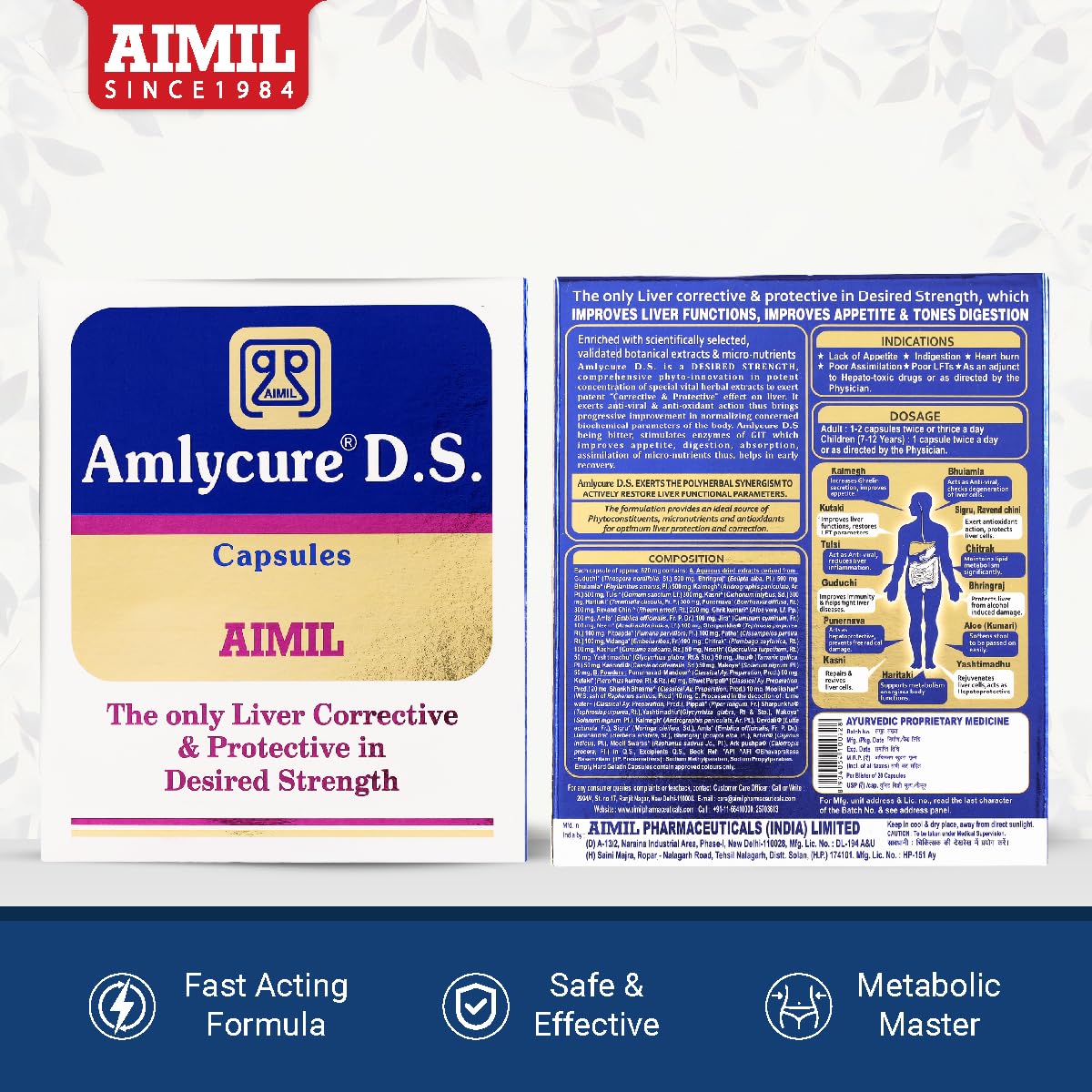 amlyvcure D.S for natural detox