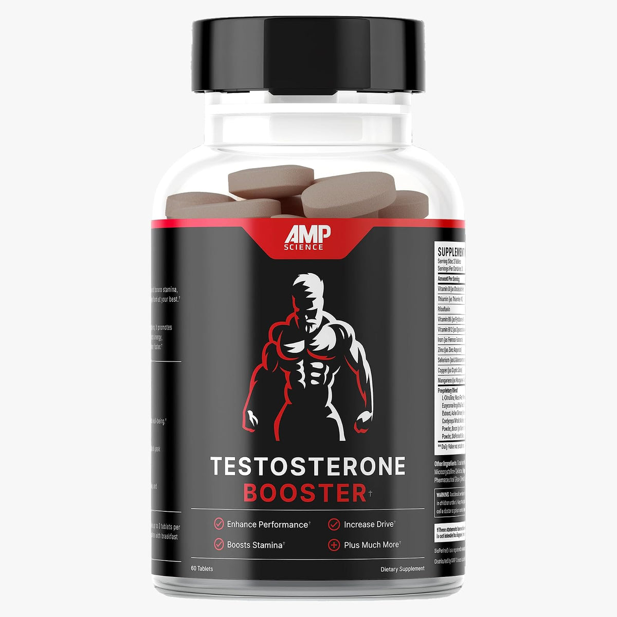 Amp Science testosterone booster tablets