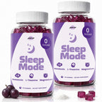 AmpUp melatonin sleep gummies grape