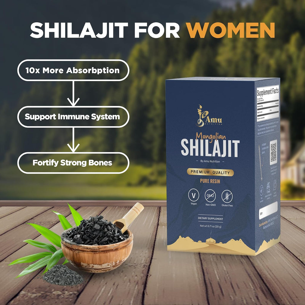 AMU Nutrition shilajit for energy