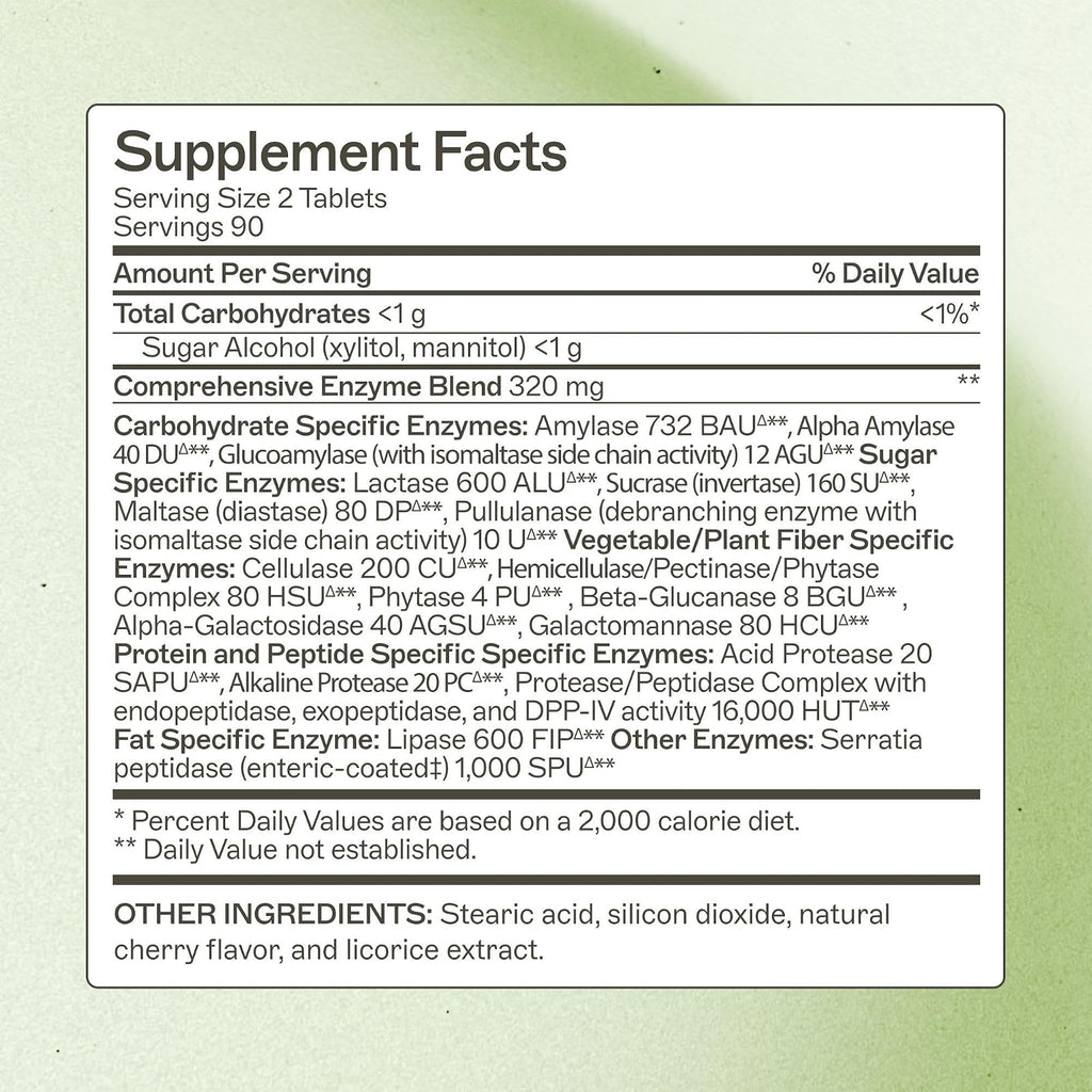 Amy Myers MD digestive enzymes tablets