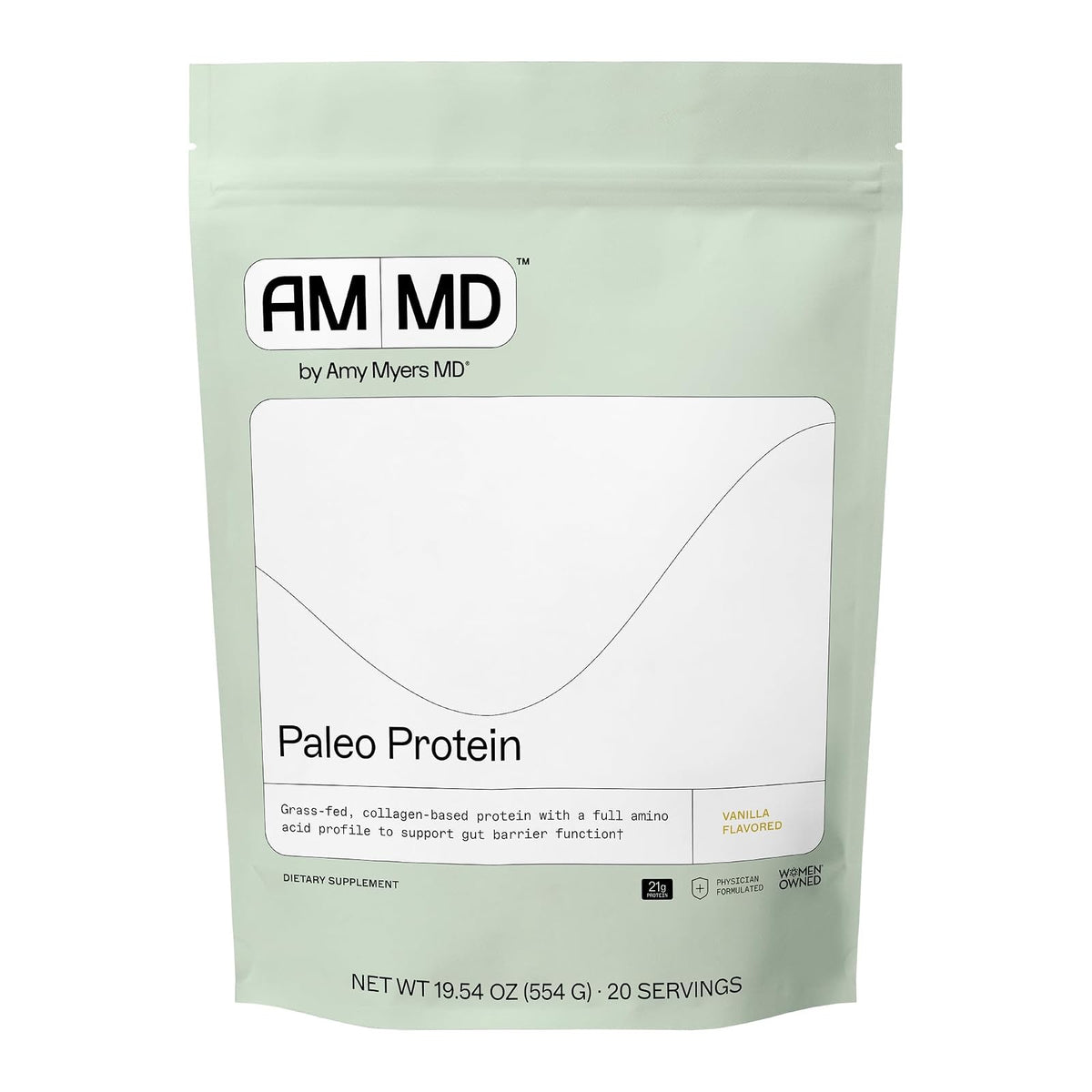 Amy Myers MD vanilla protein powder