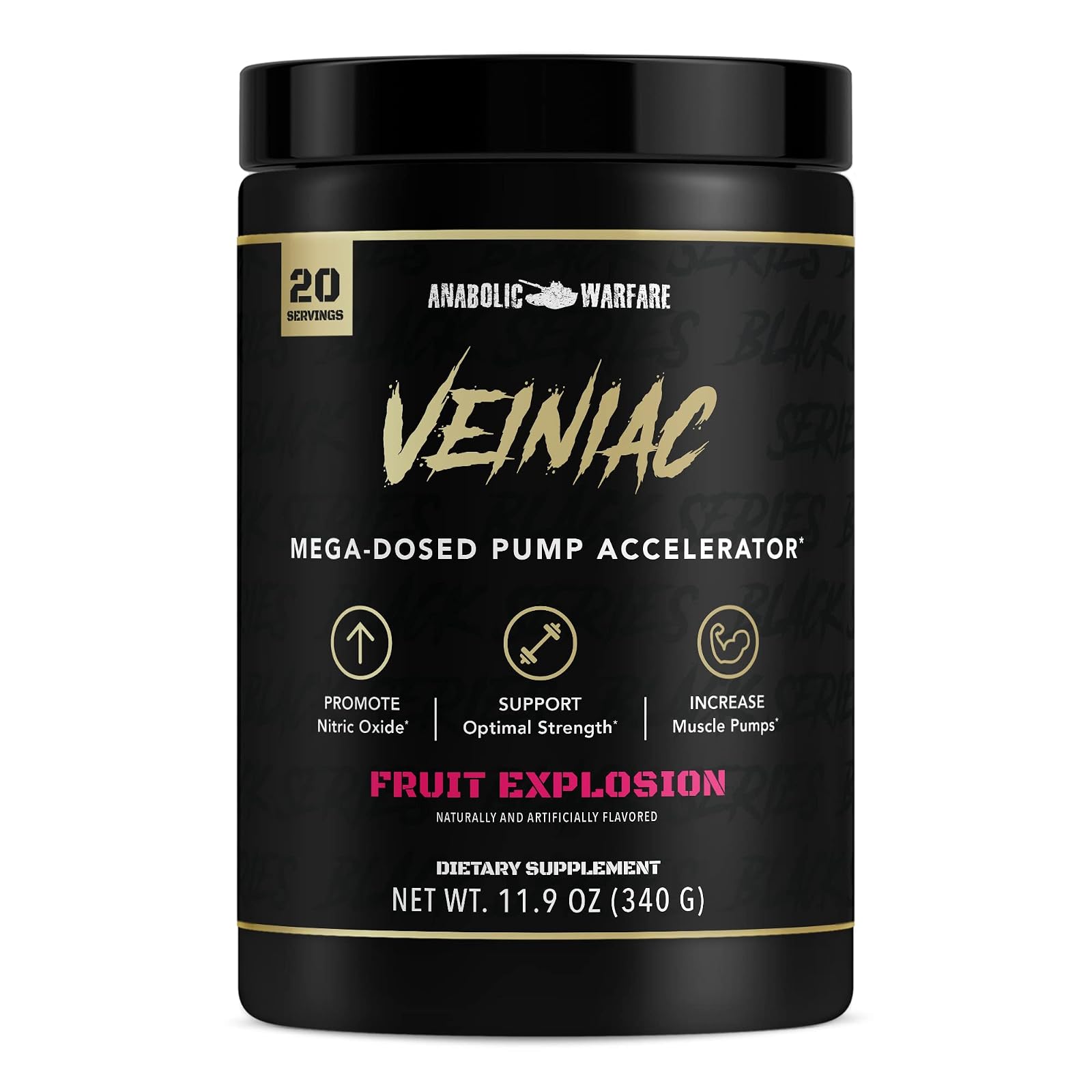 Anabolic Warfare Veiniac muscle pump powder