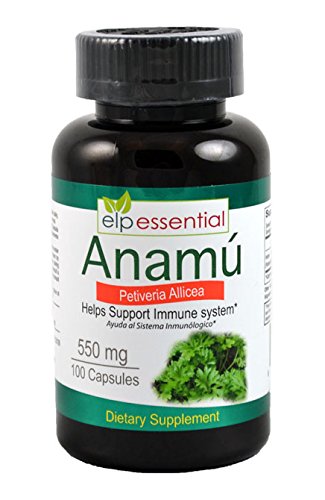 Anamu Petiveria Allicea vitamin A capsules