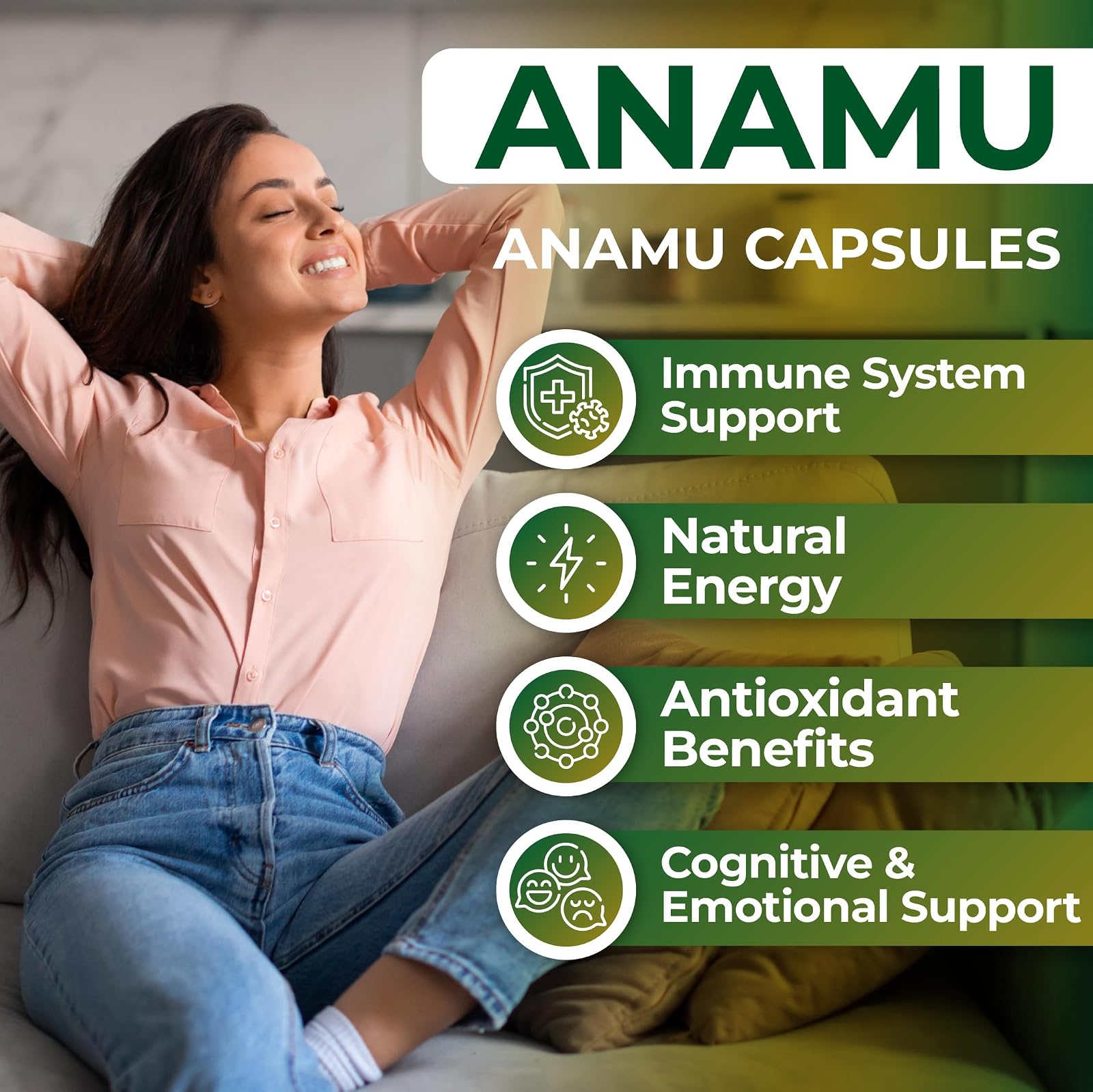 Anamu Root capsules for holistic health