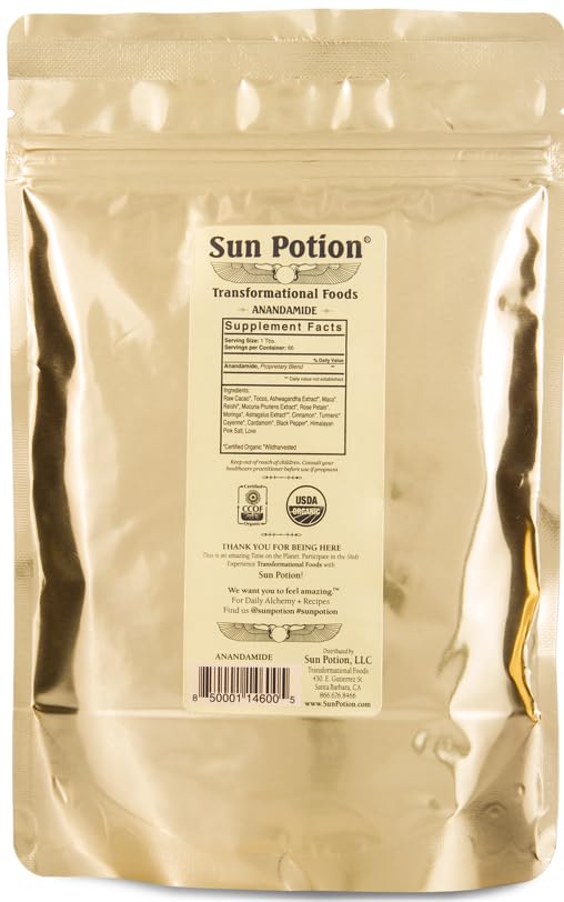 Anandamide cacao blend for relaxation