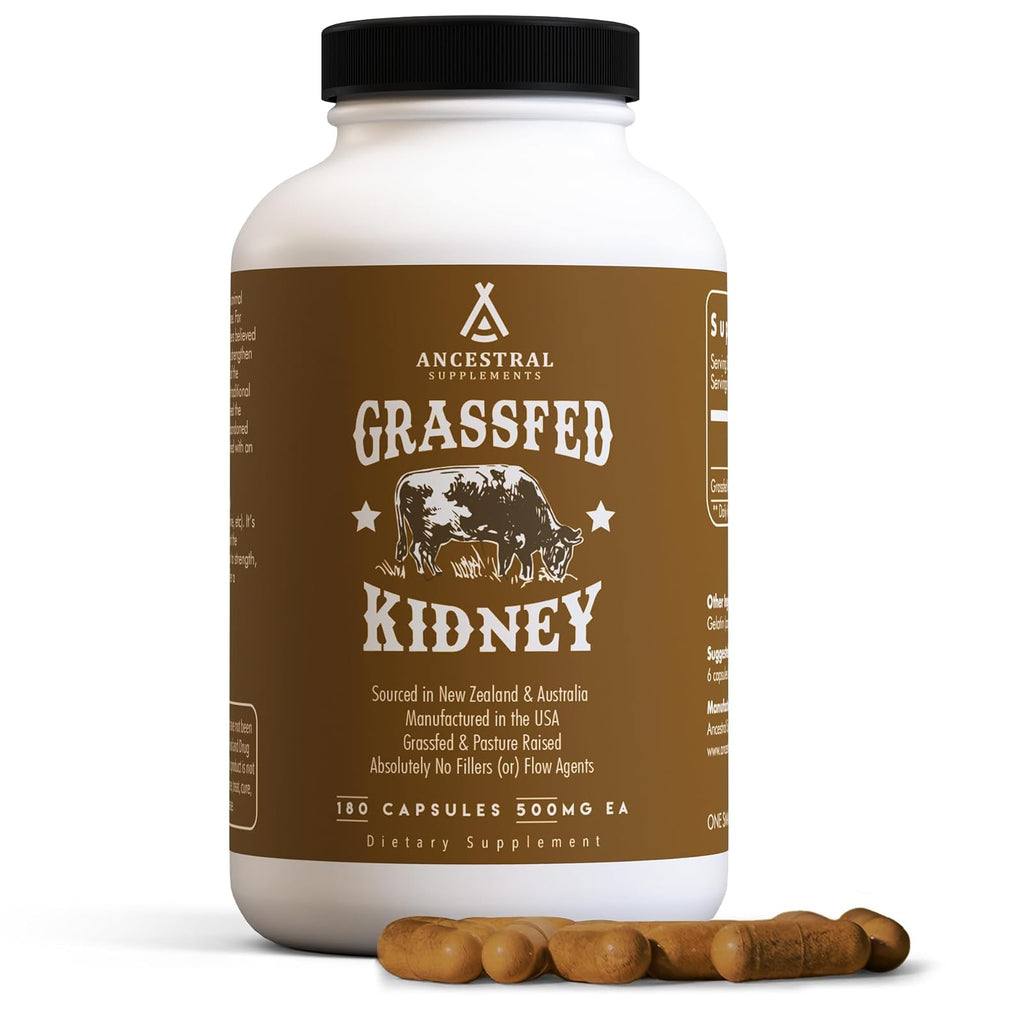 Ancestral Supplements beef kidney capsules