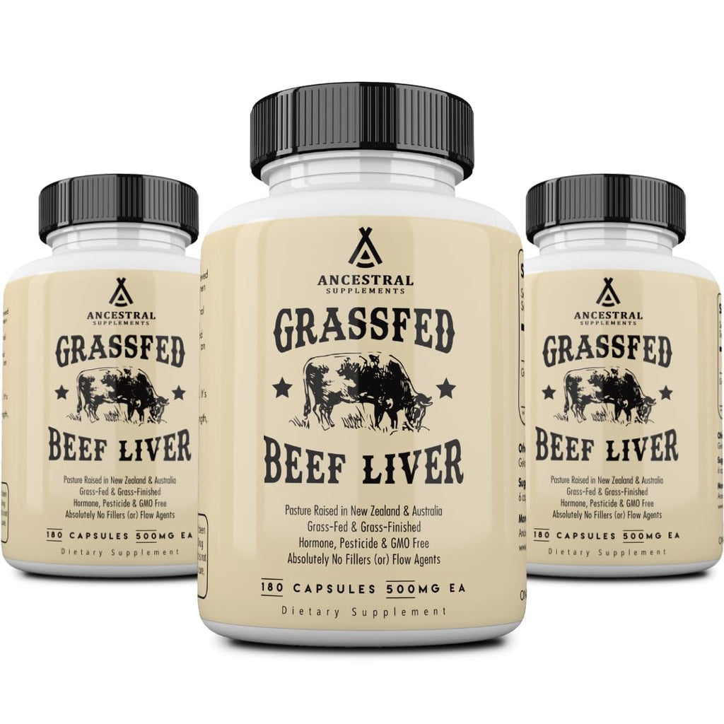 Ancestral Supplements beef liver capsules
