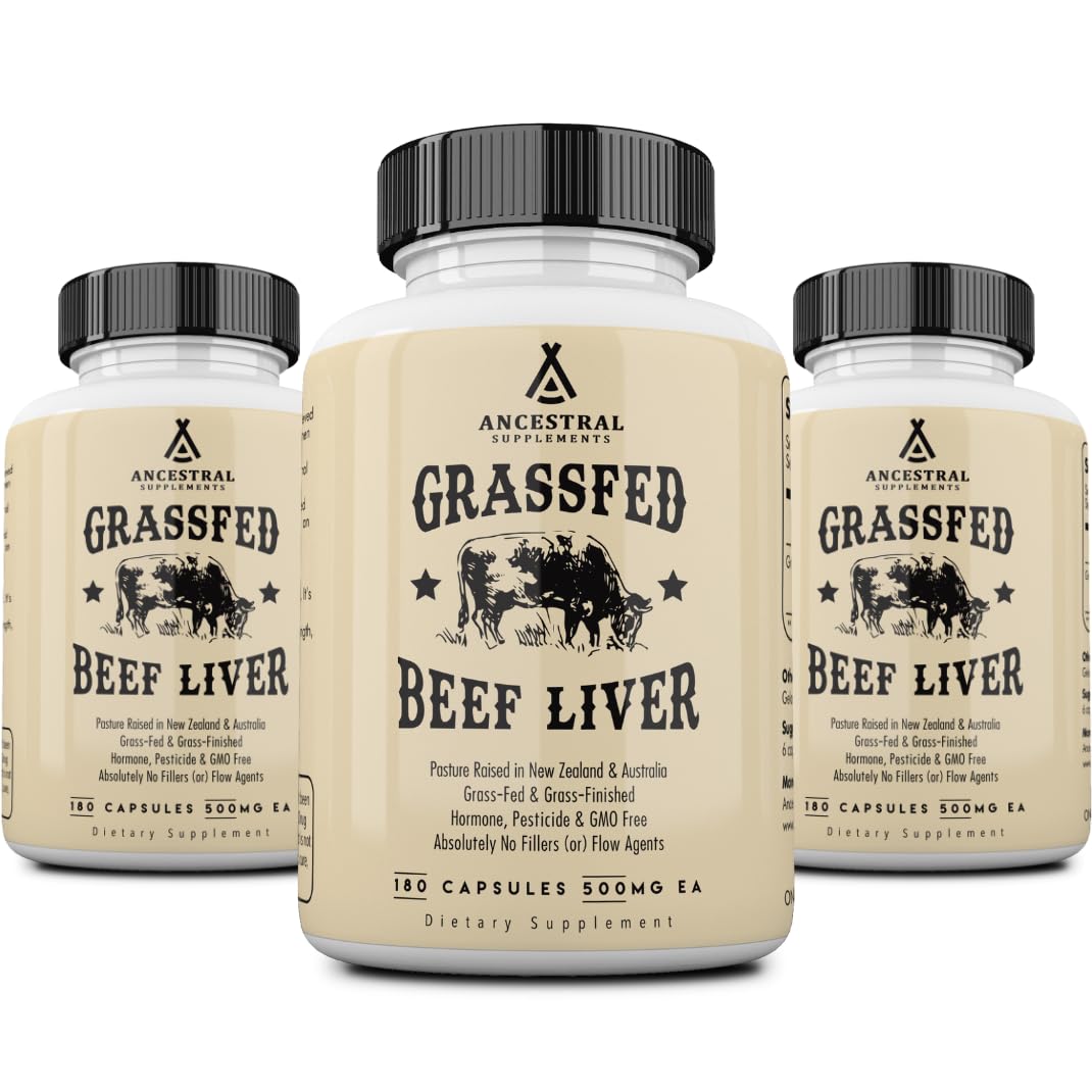 Ancestral Supplements beef liver capsules