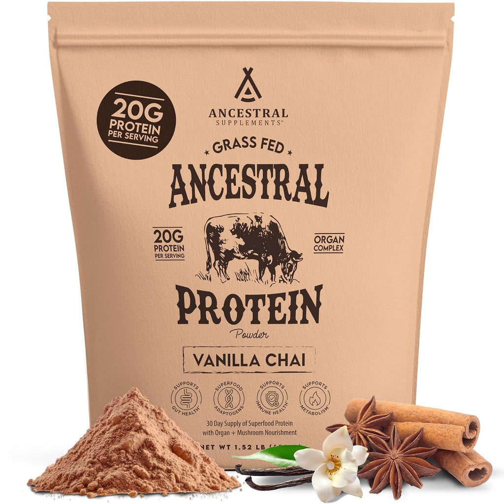 Ancestral Supplements bone broth protein powder