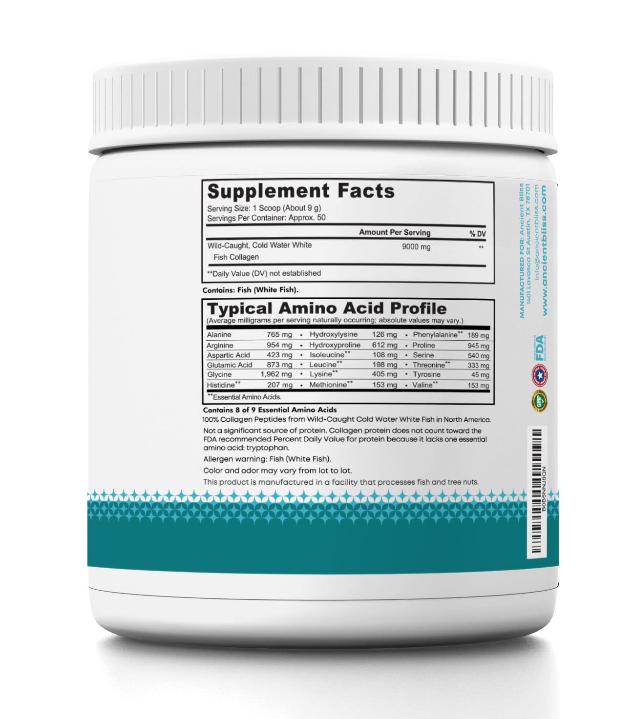 Ancient Bliss collagen powder benefits