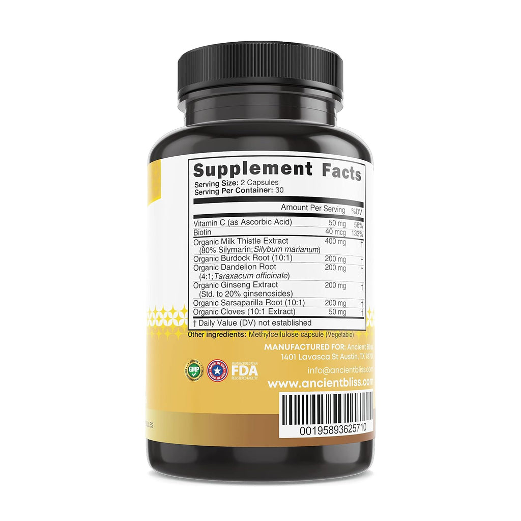 Ancient Bliss herbal liver supplement