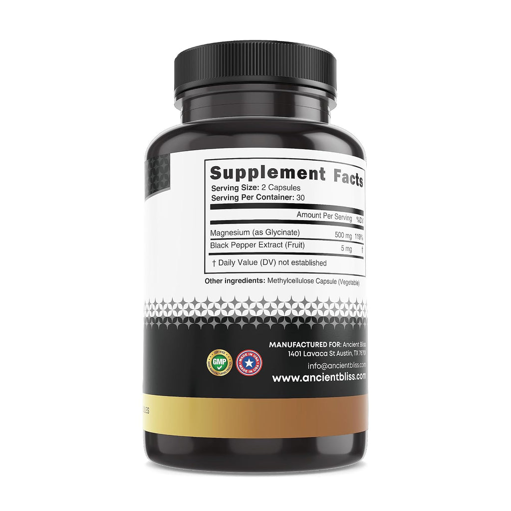 Ancient Bliss magnesium for stress relief