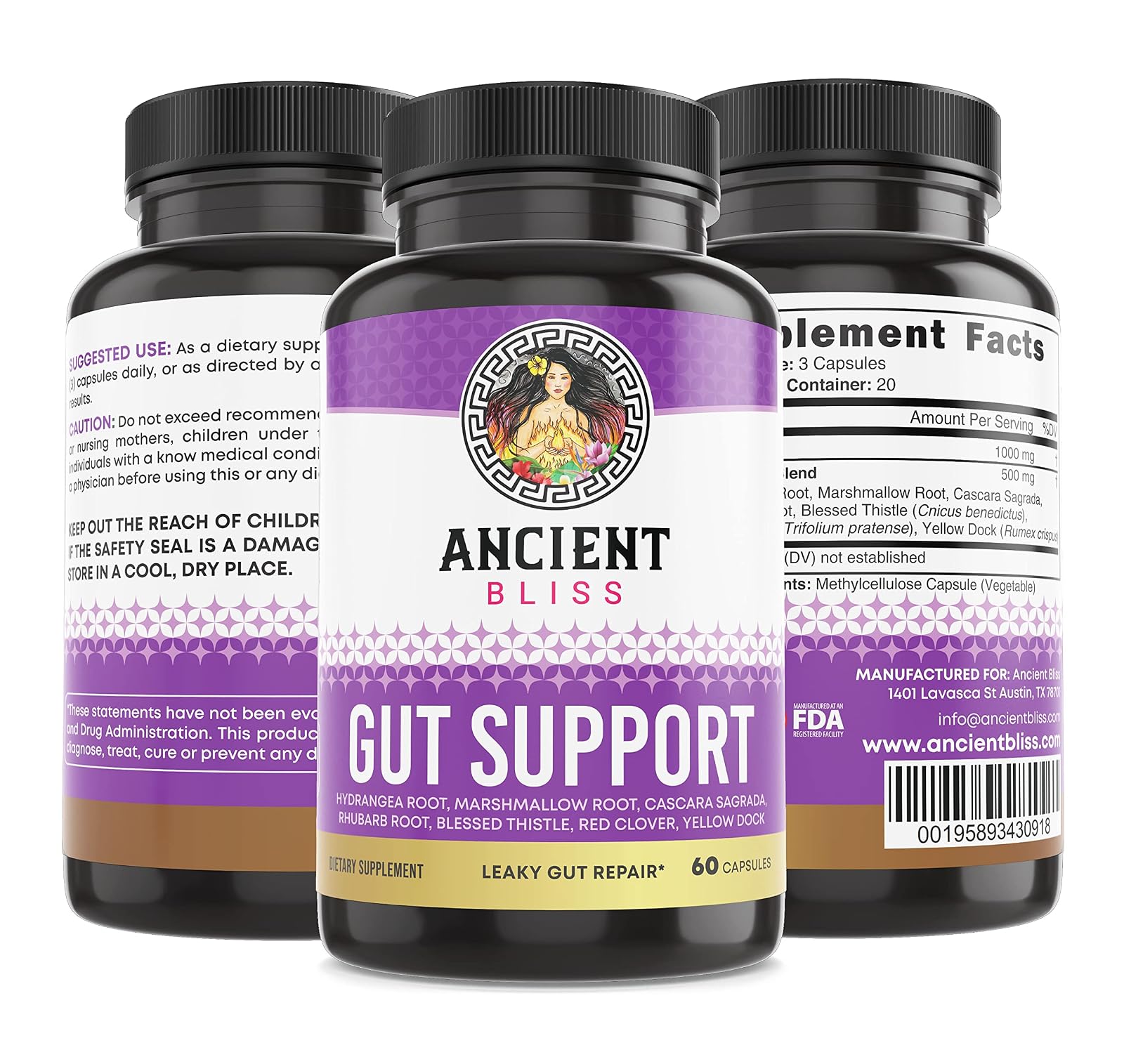 Ancient Bliss multivitamin for active lifestyles
