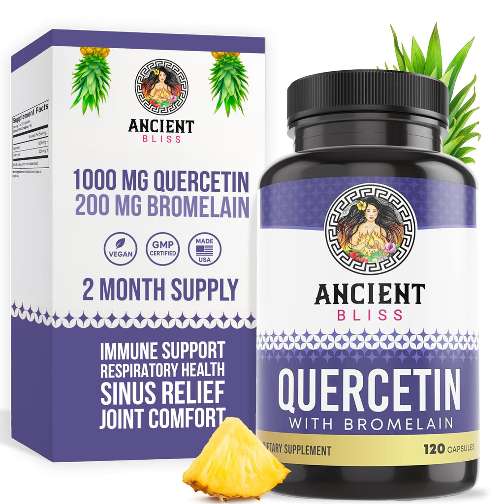 Ancient Bliss Quercetin 1000 mg capsules