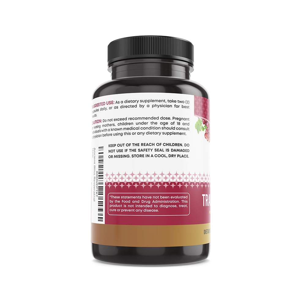 Ancient Bliss Resveratrol for healthy aging
