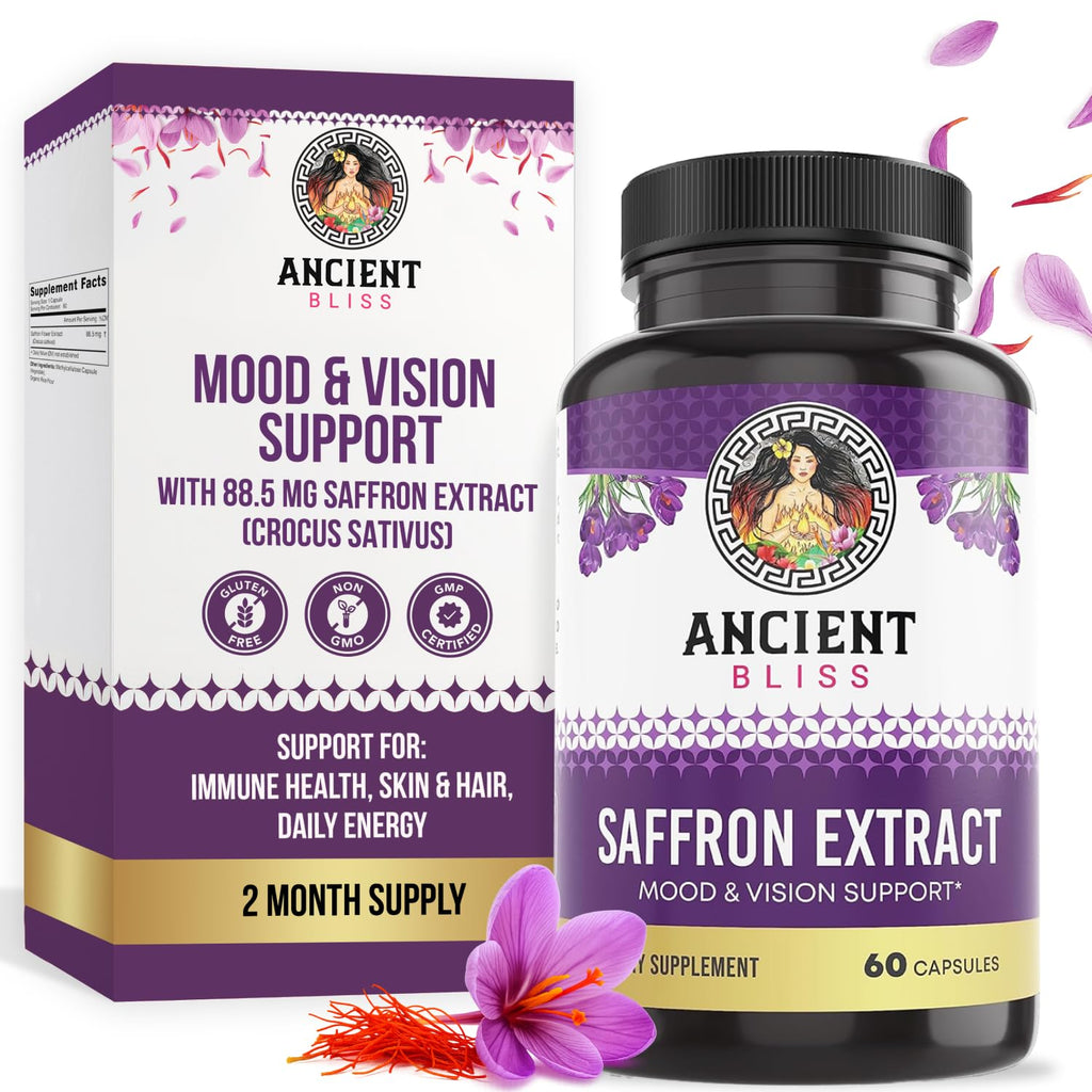 Ancient Bliss saffron extract capsules