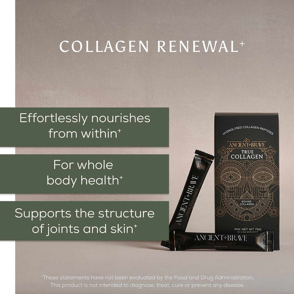 Ancient + Brave beauty collagen supplement