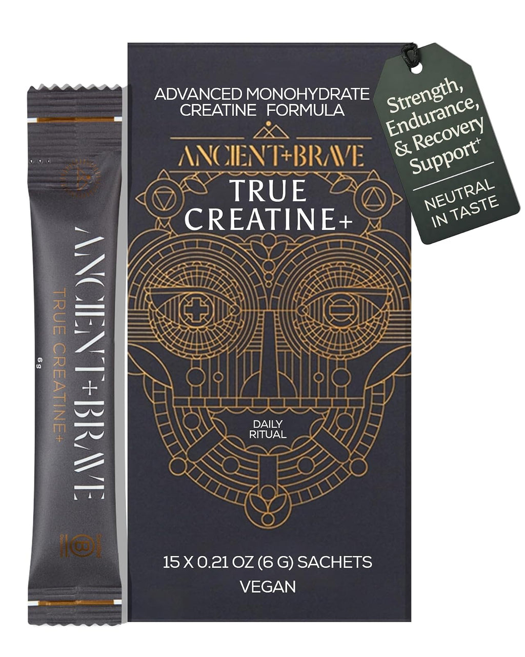 Ancient + Brave creatine for energy