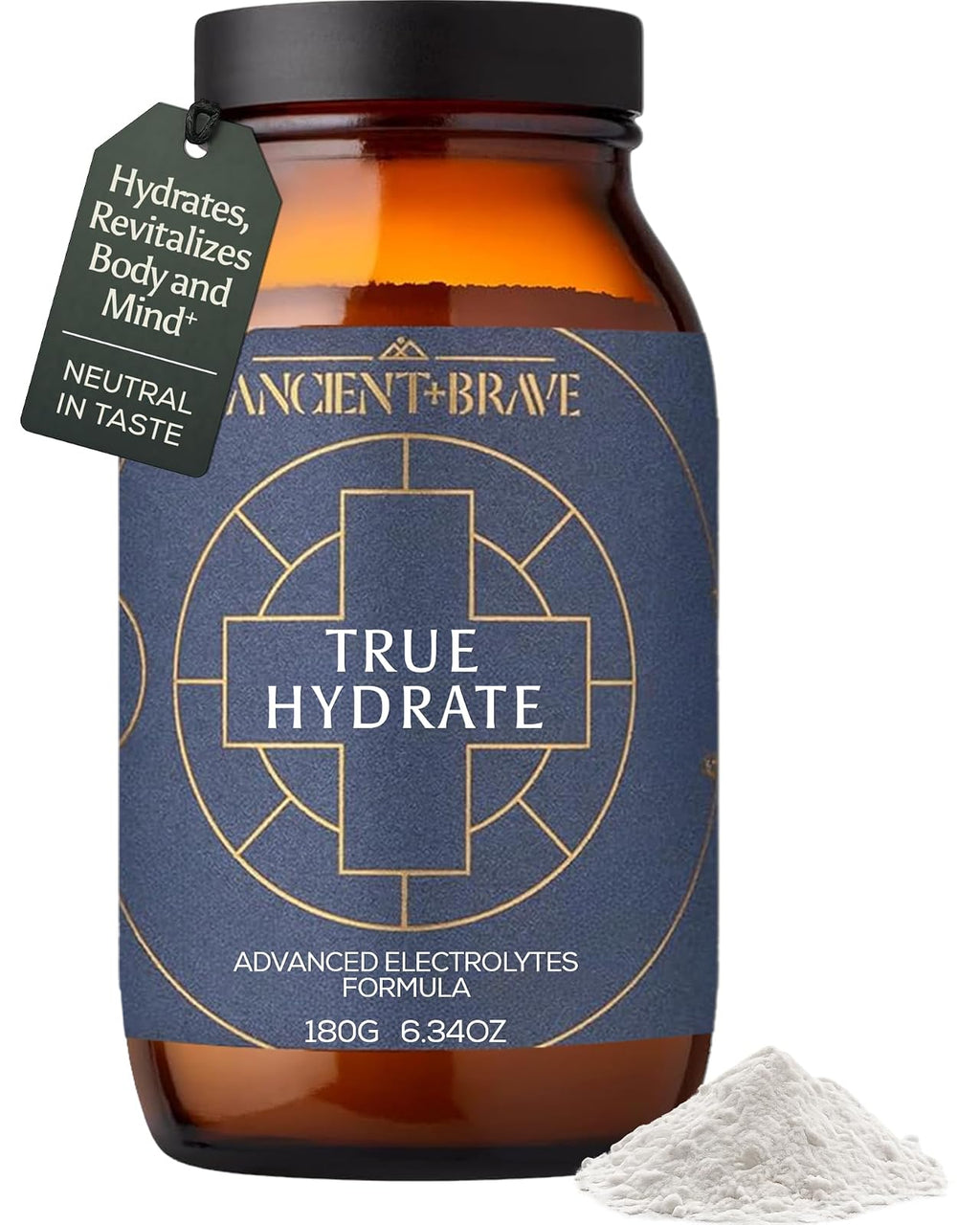 Ancient + Brave electrolyte powder for hydration