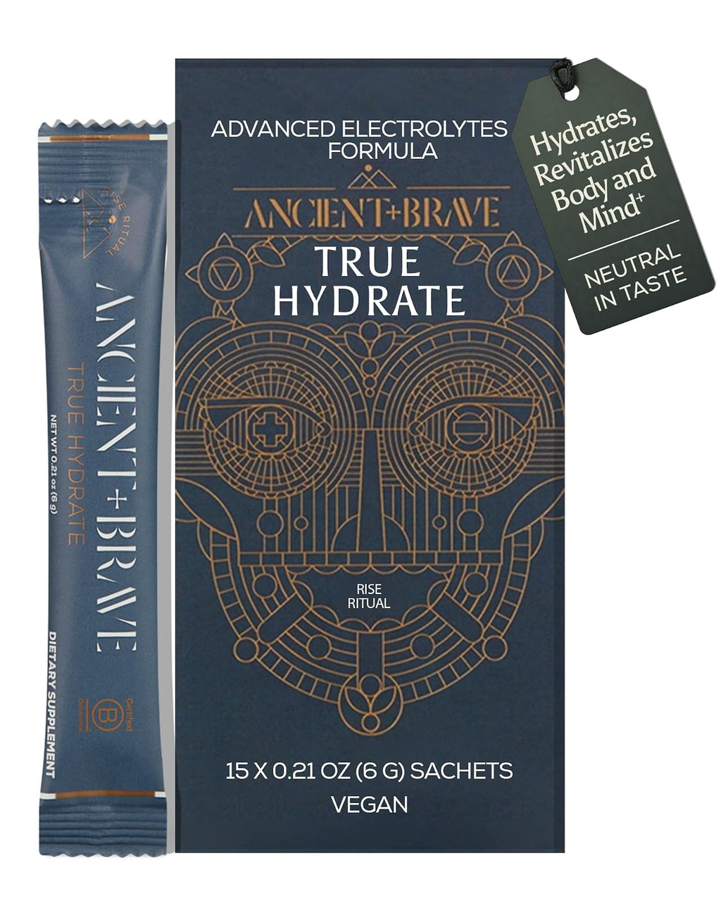 Ancient + Brave electrolyte powder packets