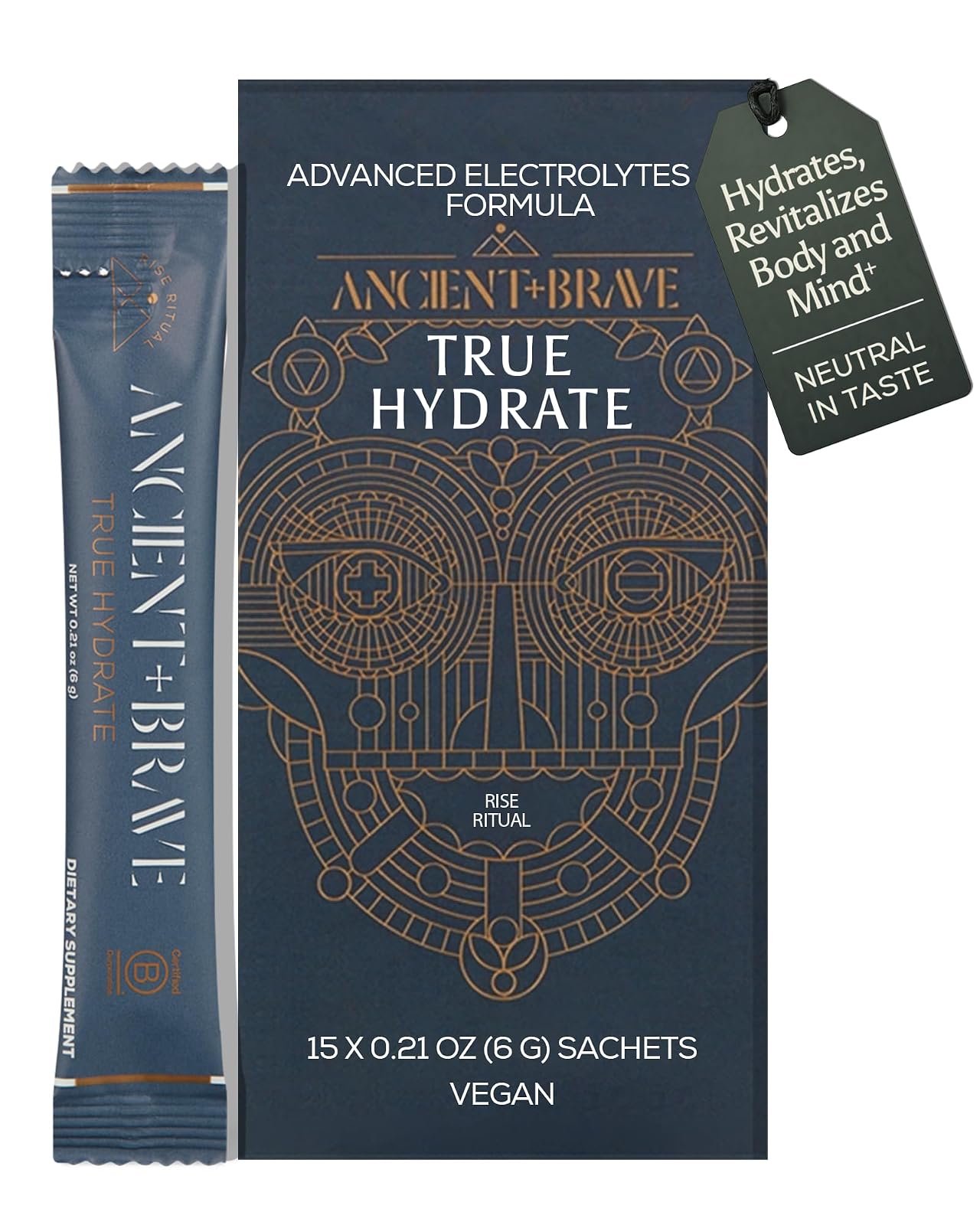 Ancient + Brave electrolyte powder packets
