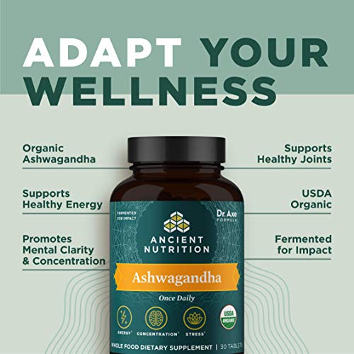 ancient nutrition ashwagandha benefits