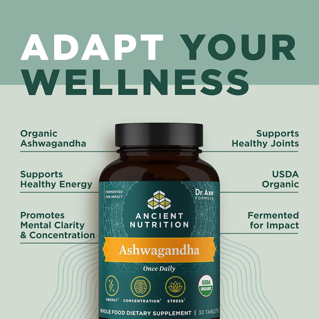 Ancient Nutrition ashwagandha for wellness