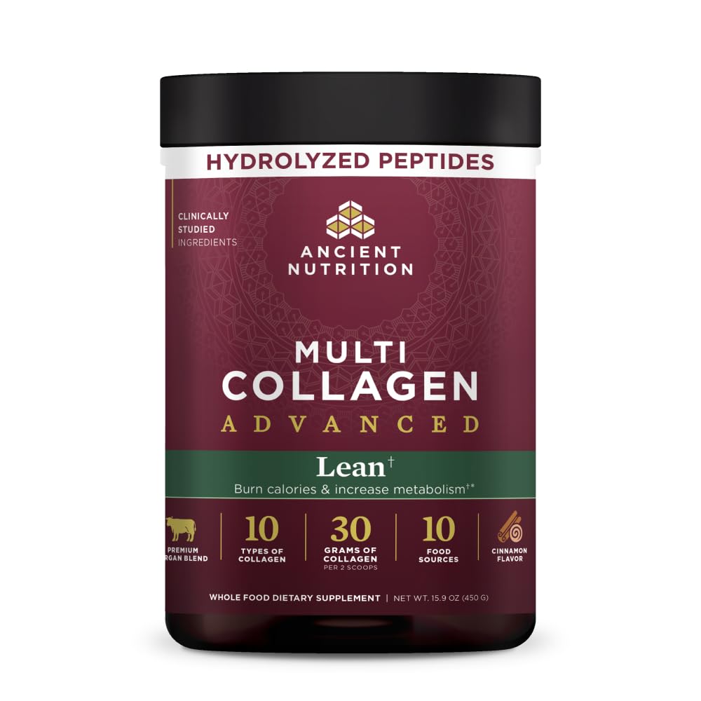 Ancient Nutrition collagen peptides for lean muscle