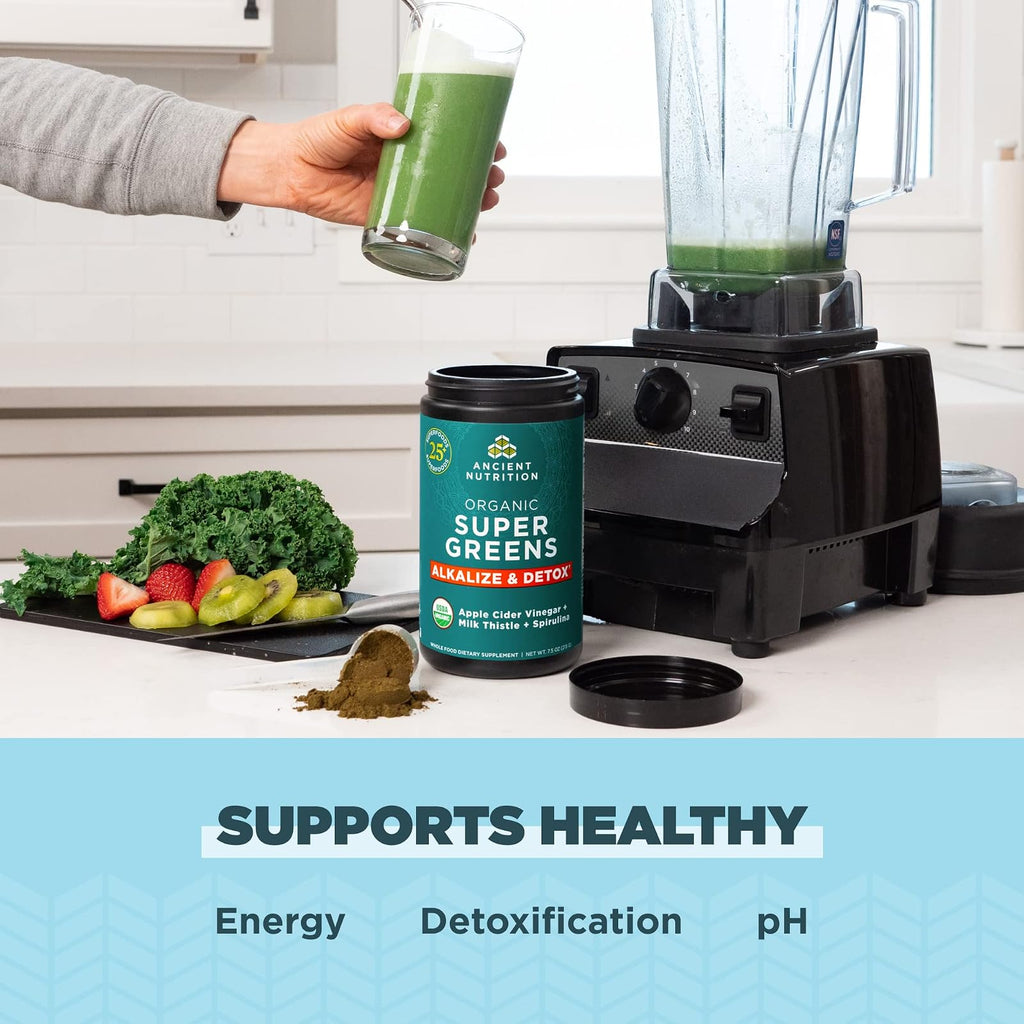 Ancient Nutrition greens powders for smoothies