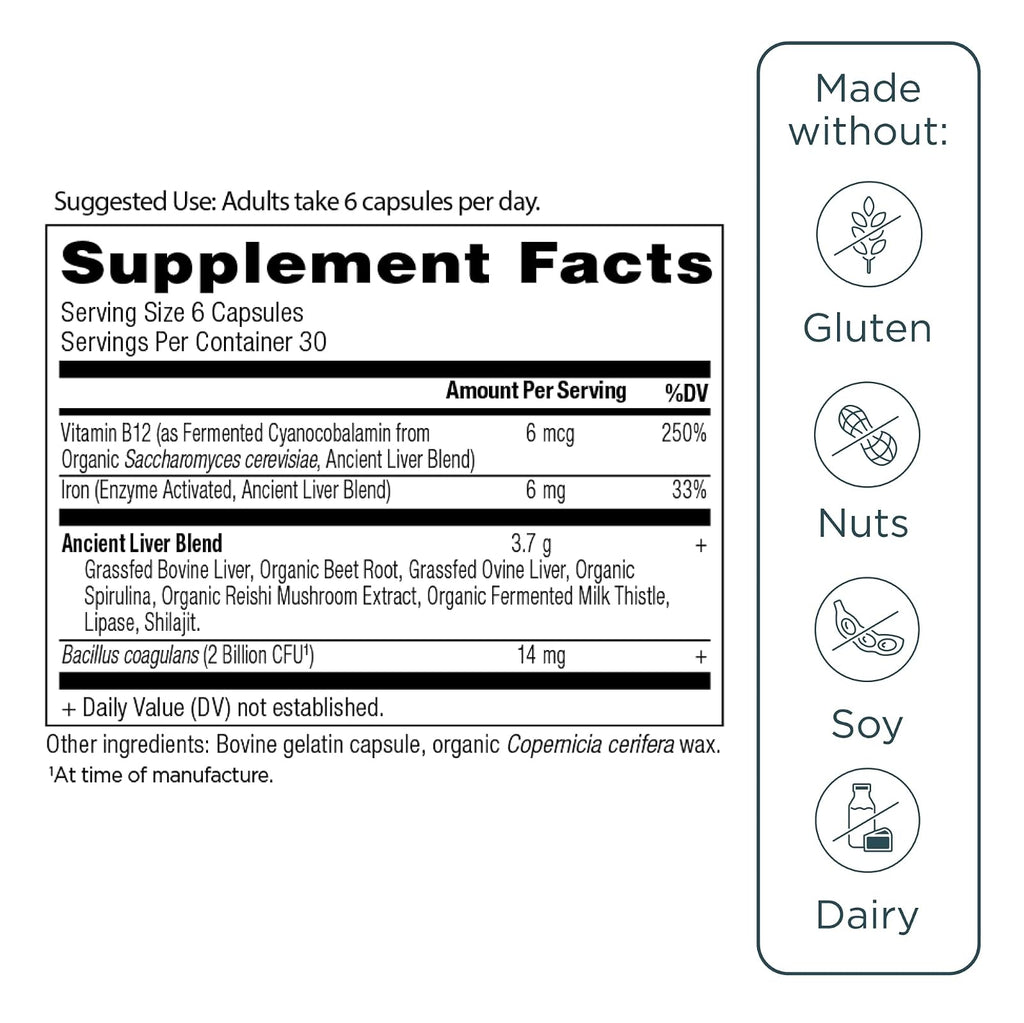 ancient nutrition liver extract benefits
