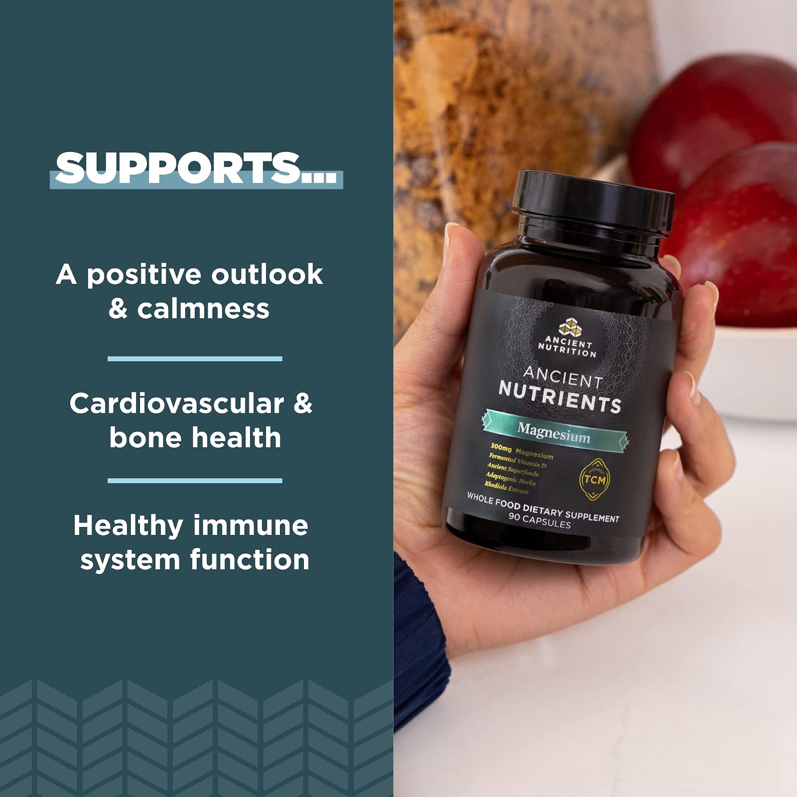 Ancient Nutrition magnesium bisglycinate benefits