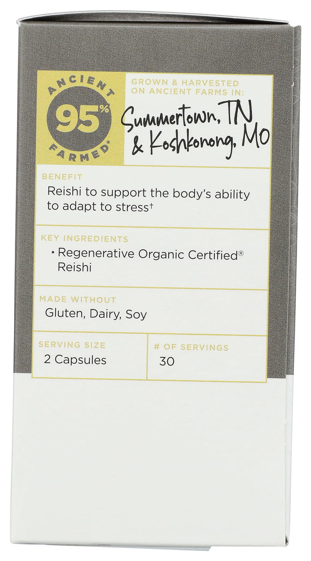 ancient nutrition mushrooms for stress relief
