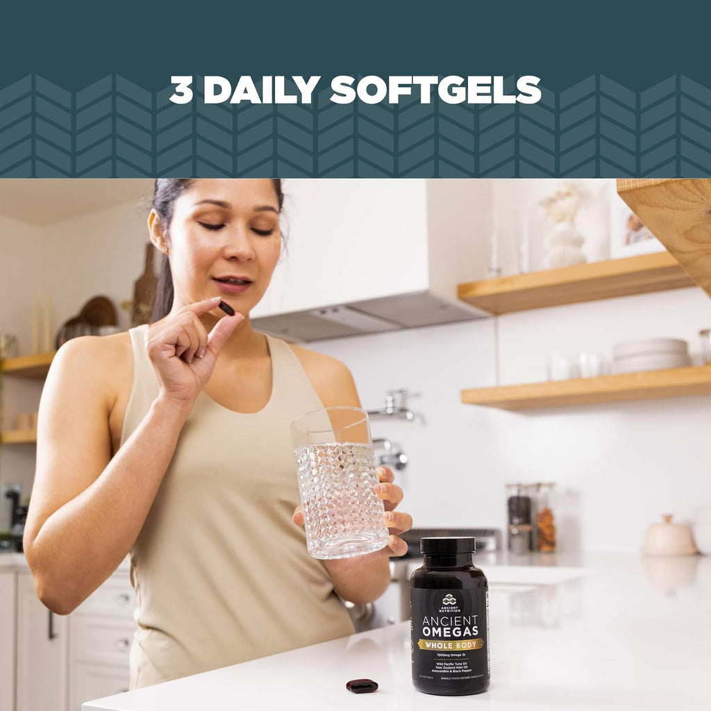 Ancient Nutrition Omega oils for vitality