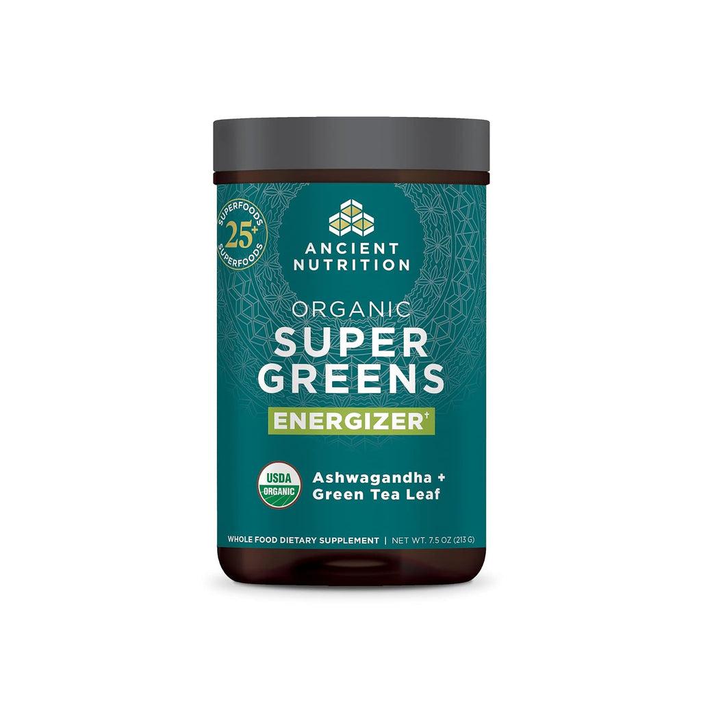 Ancient Nutrition organic greens powders