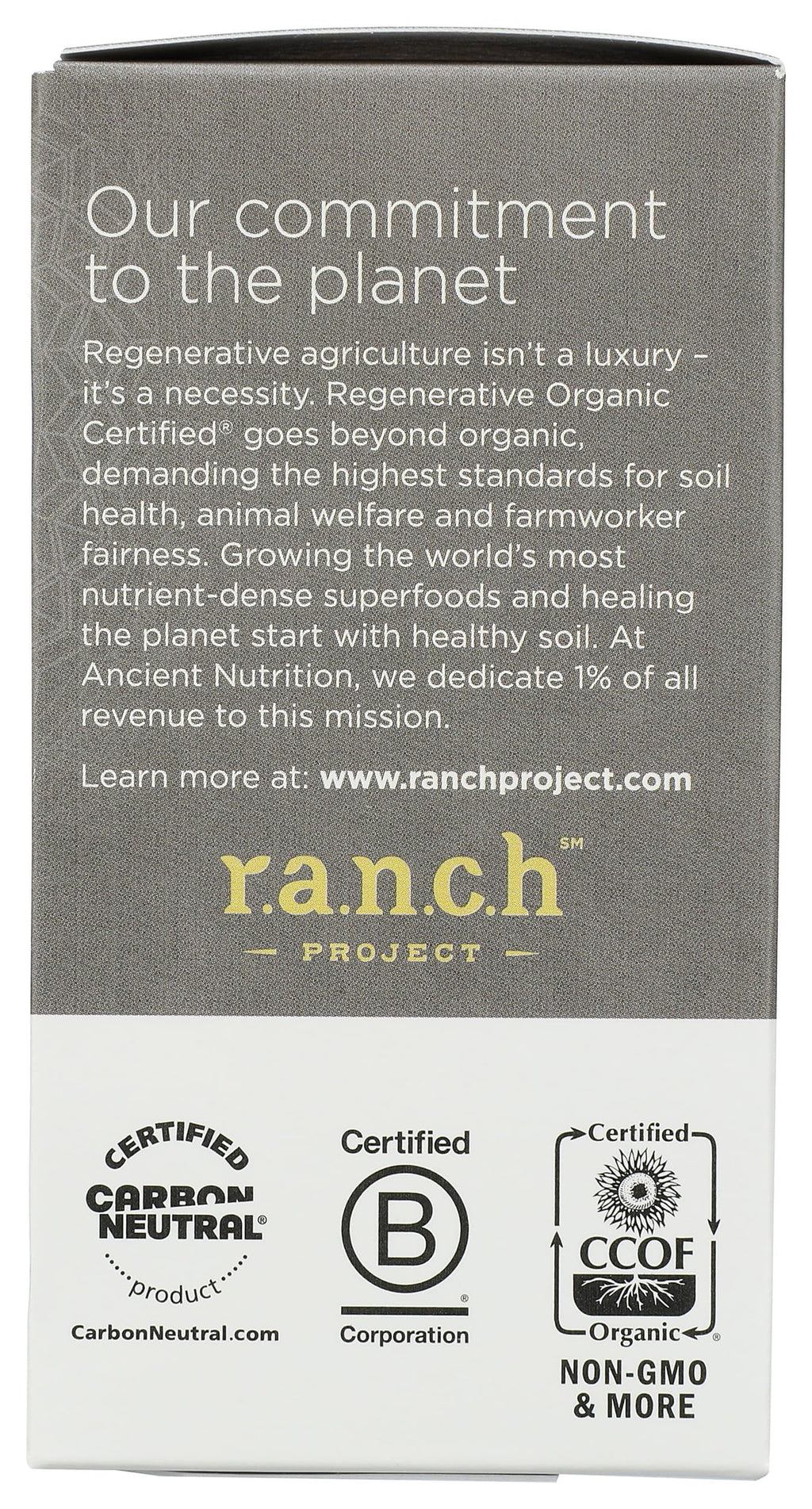 Ancient Nutrition organic mushroom blend