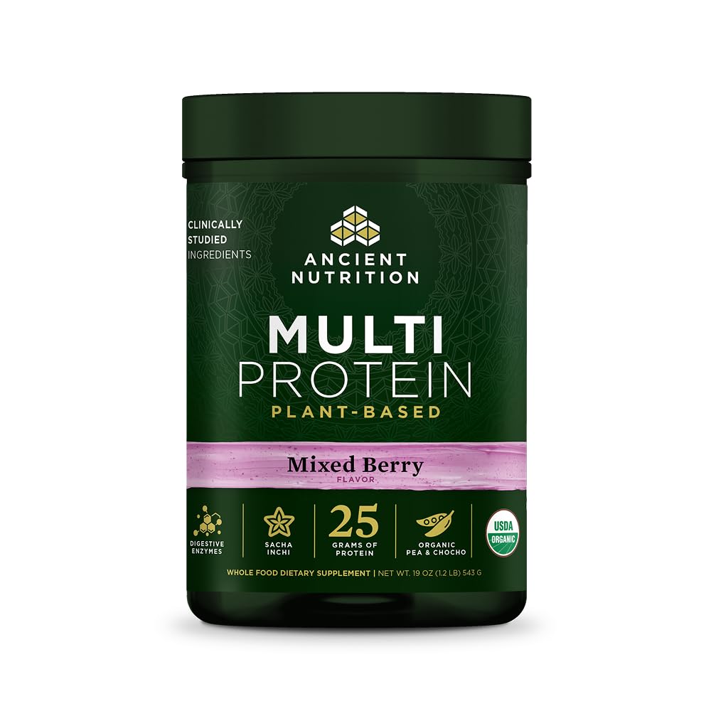 Ancient Nutrition organic plant protein