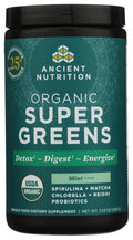 Ancient Nutrition Organic Super Greens Powder for daily wellness
